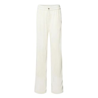 Patrizia Pepe Weite Hose aus Satin - - Trousers - Damen - Beige - M
