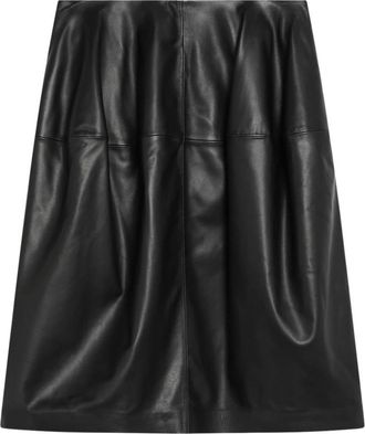 Toteme Sculptural Skirt - Femme - Jupes - Noir - Taille: 36 FR