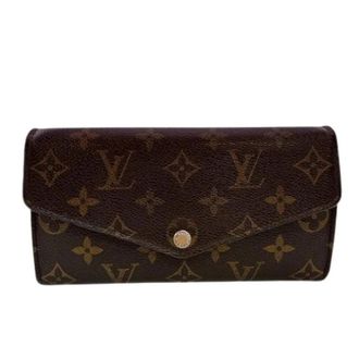 Louis Vuitton Pre-owned Monogram Long Wallet (bi-fold) - - Pre-owned - Herren - Braun - ONE SIZE