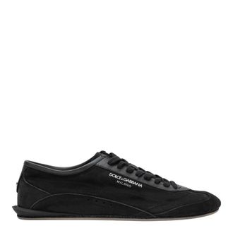Dolce & Gabbana Homme, Chaussures, Noir, Taille: 43 1/2 EU Baskets Bassa