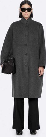 AllSaints Effie Mantel in Grau