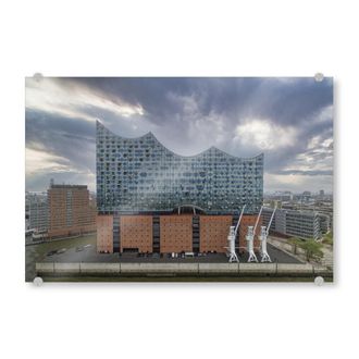 artboxONE Acrylglasbild 45x30 cm Städte Elbphilharmonie Hamburg - Bild Hamburg elbphilharmonie elphi