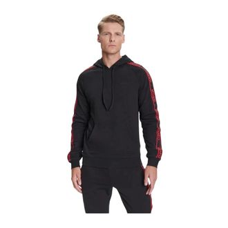 HUGO BOSS Homme, Sweatshirts et sweats &agrave; capuche, Noir, Taille: M Logo Sweat &agrave; capuche