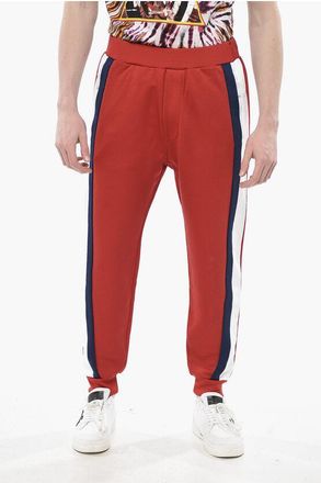 Dsquared2 Technical Fabric Joggers with Contrast Side Stripe size Xl