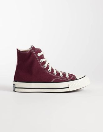 Converse Chuck 70 Hi baskets en bordeaux-Rouge