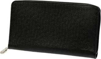 Louis Vuitton unisex, Pre-owned, Noir, Taille: ONE Size Portefeuille en cuir Pre-owned