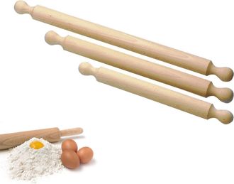 Panetta Casalinghi Teigrolle Holz, beige, 4 X 32 cm, Holz, beige, 4 x 40 cm