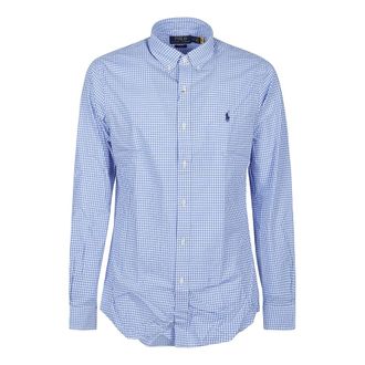 Ralph Lauren Sportliches Langarmshirt - - Shirts - Herren - Blau - L