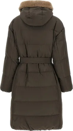 Brunello Cucinelli Boudin Down Jacket - Olive Green