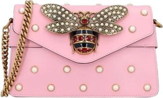 Gucci Pre-owned Queen Margaret shoulder bag - Femme - Pre-owned - Rose - Taille: ONE Size