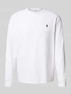 Polo Ralph Lauren Classic Fit Longsleeve mit Label-Stitching