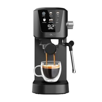 Cecotec Express-Kaffeemaschine f&uuml;r Espresso und Cappuccino Cafelizzia 20 Touch. 1350W, 20 bar, Touchscreen, Zerst&auml;uber, Wassertank 1 l, Thermoblock, Tassenw&auml;r