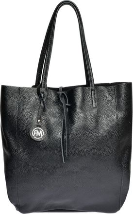 Roberta M Schwarz Rindsledertasche