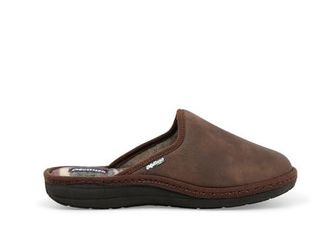 Melluso Chaussons homme en similicuir su&eacute;d&eacute; marron pu167z 44