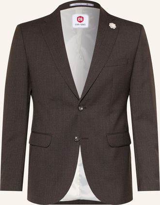 CG - Club of Gents Cg - Club Of Gents Anzugsakko Cg Paul Slim Fit braun