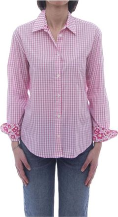 MC2 Saint Barth Femme, Blouses et Chemises, Rose, Taille: 36 FR Meredith Long Sleeve Shirt