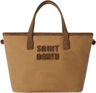 Saint Barth City Bag Mini Wax - Femme - Sacs - Brun - Taille: ONE Size