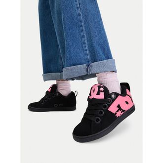 DC Sneakers DC Shoes EO-COURT GRAFFIK PUFF DC04916003 Schwarz
