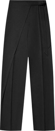 Mani&egrave;re De Voir pantalon de tailleur &agrave; taille ceintur&eacute;e - Noir