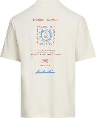 Sams&oslash;e & Sams&oslash;e T-shirt imprim&eacute; en coton