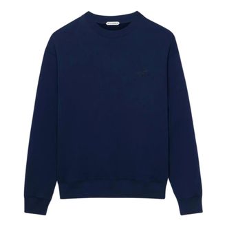 J.W.Anderson Homme, Sweatshirts et sweats &agrave; capuche, Bleu, Taille: XL Ribbon Anchor SweaT-shirt