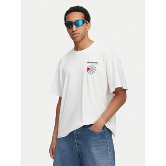 Reebok T-Shirt Dobry RK25735CCM Wei&szlig; Regular Fit