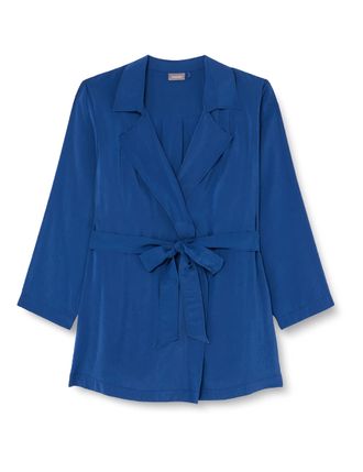 Samoon Jacke Jeans + Gewebe