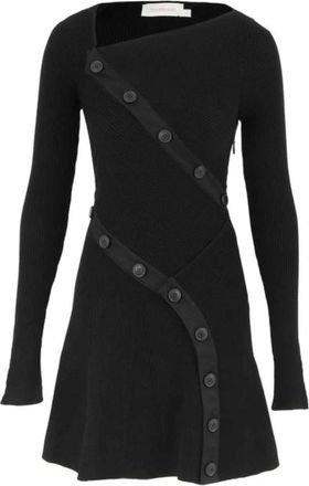 Zimmermann Femme, Robes, Noir, Taille: 40 FR Rebellion Buttoned Mini Dress