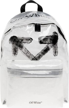 Off-white Logo Rucksack - - Bags - Herren - Schwarzk - ONE SIZE