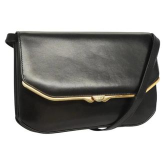 Bally Pre-owned Leder Schultertasche - - Pre-owned - Damen - Schwarzk - ONE SIZE