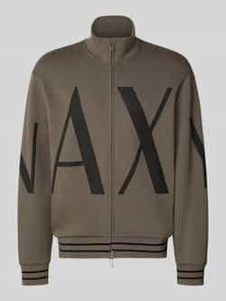 A|X Armani Exchange Sweatjacke aus Baumwoll-Mix