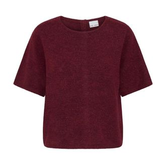 Ichi Strickware - - Knitwear - Damen - Rot - L