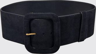 Ami Ceinture r&eacute;glable en cuir de veau su&eacute;d&eacute; avec boucle