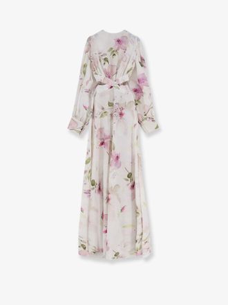 Actualee Linen and cotton long dress - ACTUALEE - gender_Woman