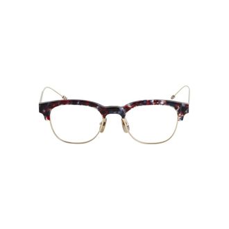 Thom Browne Lunettes optiques carr&eacute;es &agrave; barre sup&eacute;rieure - unisex - Accessoires - Multicolore - Taille: 49 MM