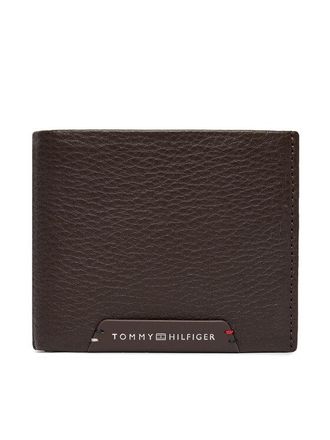 Tommy Hilfiger Geldb&ouml;rse Th Corp Mini Cc AM0AM14788 Dunkelbraun