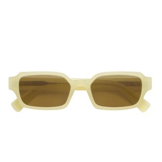 Retro Superfuture unisex, Accessoires, Jaune, Taille: 54 MM Carino Lunettes de soleil