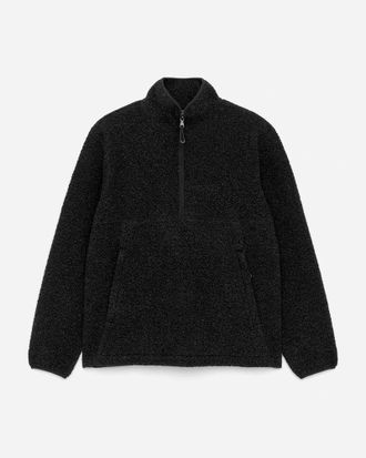 Arket Teddy-Sweatshirt Aus Wollmischung -Grau