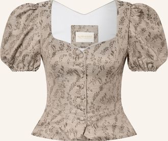 Alpenherz Alpenherz Trachtenmieder Frieda beige