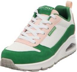 Skechers Baskets Uno-2 Much Fun pour femme, vert, 37 EU