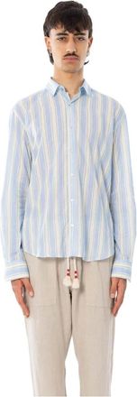 MC2 Saint Barth Homme, Chemises, Multicolore, Taille: XL Sikelia Big Stripes Shirt