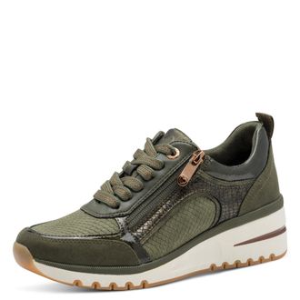 Marco Tozzi Marco Tozzi Damen 2-23767-45 Sneaker, Khaki Comb, 37 EU