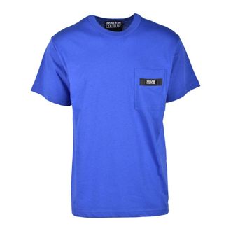 Versace Jeans Couture T-Shirt - - Tops - Herren - Blau - M