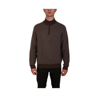 HUGO BOSS H-Eltorino - - Knitwear - Herren - Braun - M