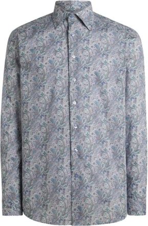 Etro Homme, Chemises, Multicolore, Taille: 3XL Chemise Roma avec Col de 8 cm