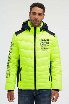 Camp David Winterjacke mit abtrennbarer Kapuze