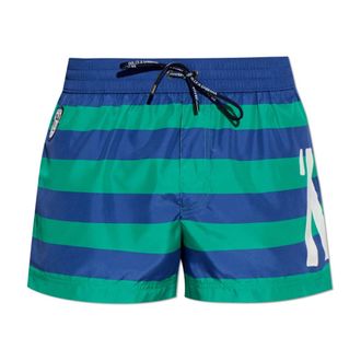 Dolce & Gabbana Swim Shorts - - Swimwear - Herren - Blau - XL