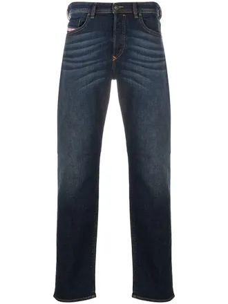 Diesel Gerade Buster Jeans - Blau