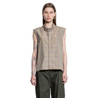 Burberry WOMAN BEIGE VESTS