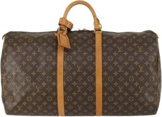 Louis Vuitton unisex, Pre-owned, Brun, Taille: ONE Size Sac Week-end en Toile Pre-owned